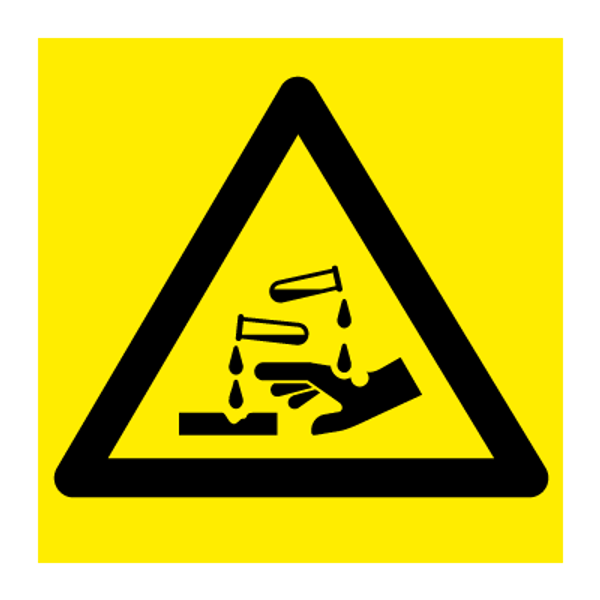 Gass Under Trykk - varselskilt etter ISO 7010 standard - MERKEFABRIKKEN.NO